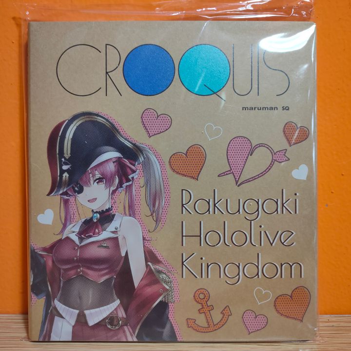 Hololive x Rakugaki Kingdom Collaboration Houshou Marine Croquis Book ...