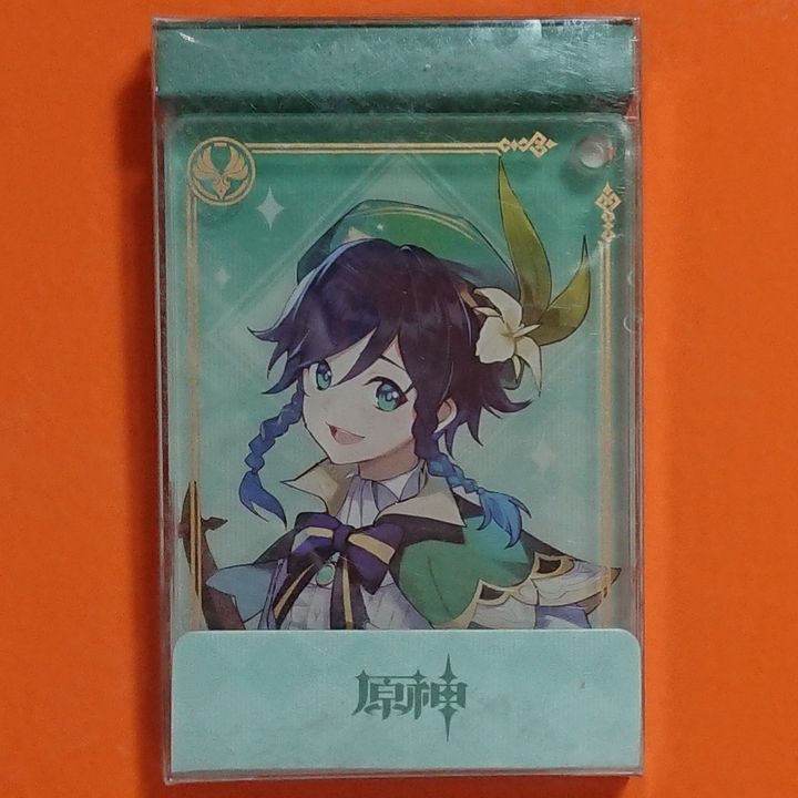Venti Acrylic Square Key Chain (7cm) - Genshin Impact | Kyou Hobby Shop