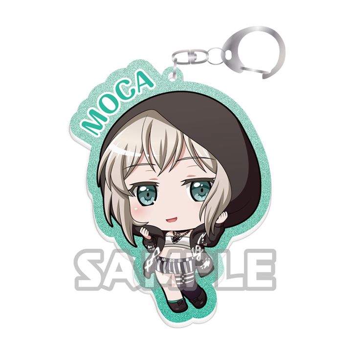 Bang Dream Kirrato Acrylic Key Chain Aoba Moca Afterglow Kyou