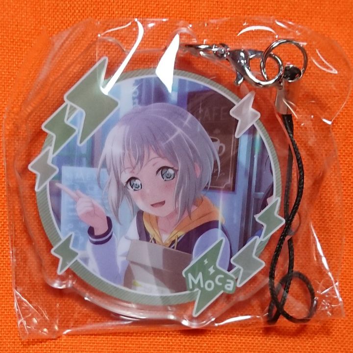 Aoba Moca Normal Ver Capsule Acrylic Strap Afterglow Bang Dream
