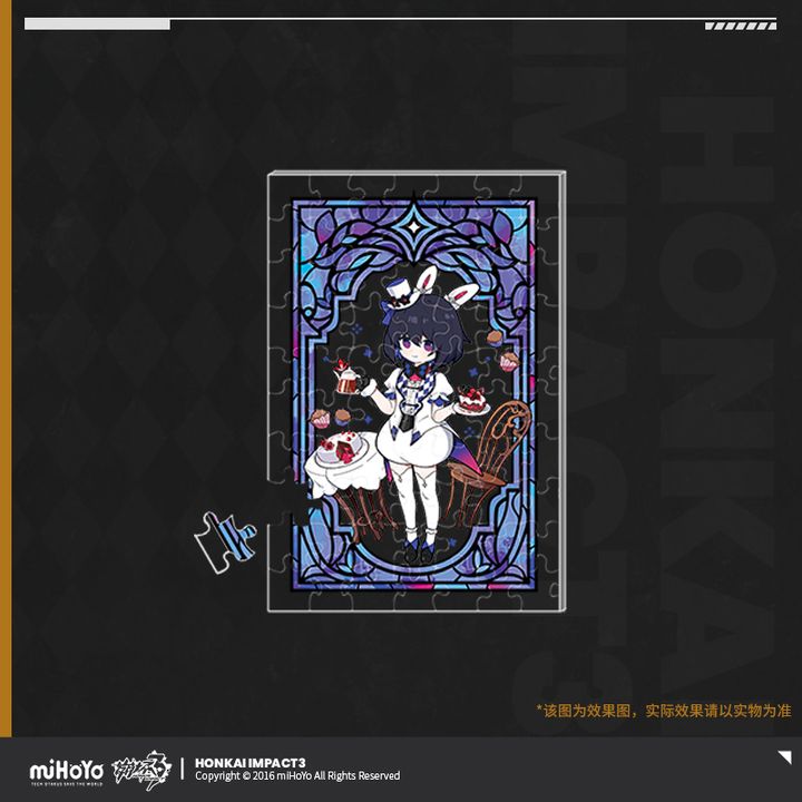 Seele Vollerei Valkyrie in Wonderland Acrylic Transparent Puzzle with ...