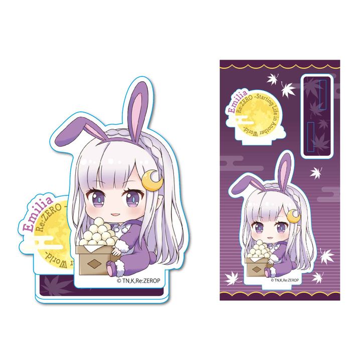 Re:Zero kara Hajimeru Isekai Seikatsu Acrylic Figure Tsukimi Ver ...