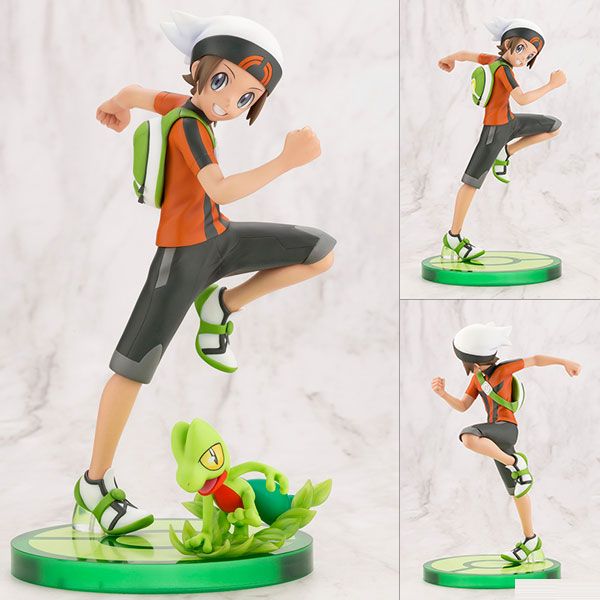 ARTFX J Figure 1/8 Brendan / Yuki with Treecko - Pokemon | Kyou Hobby Shop