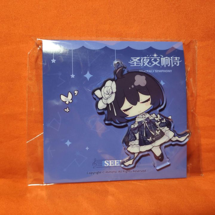 Seele Volerei Holy Night Symphonic Poem Chibi Acrylic Keychain Stand ...