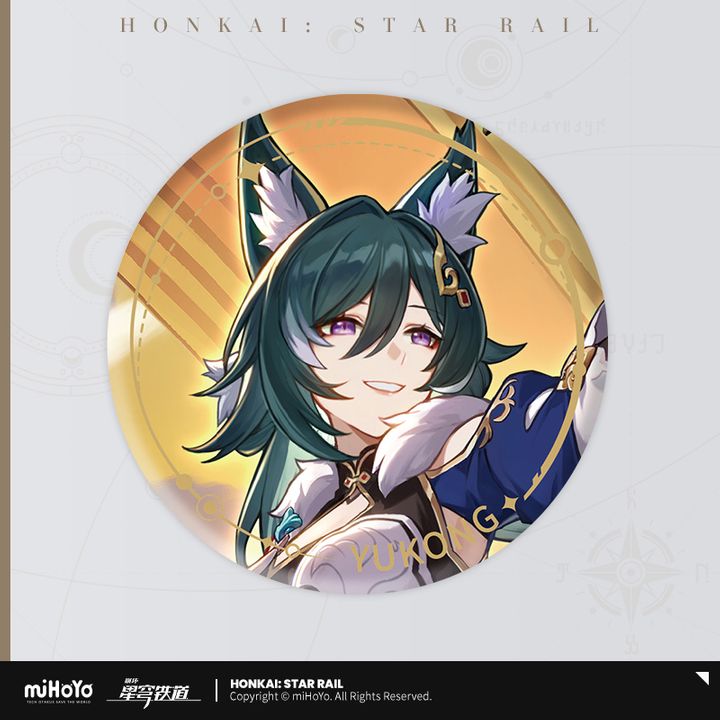 Yukong Character Theme Can Badge - Honkai: Star Rail (7cm) | Kyou Hobby ...