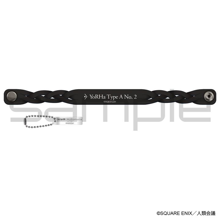 NieR:Automata Ver1.1a Leather Bracelet with Charm A2 | Kyou Hobby Shop
