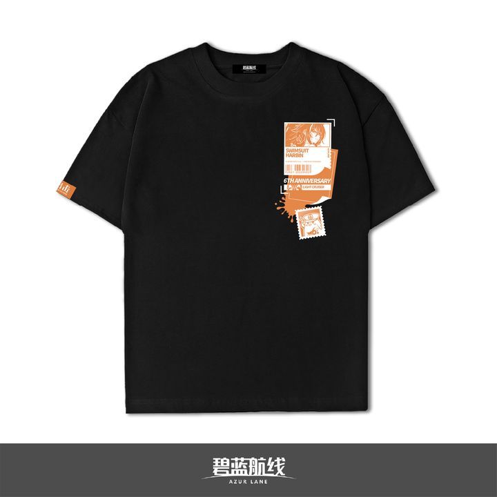 Azur Lane 6th Anniversary Harbin Character T-Shirt (Size 2XL) | Kyou ...