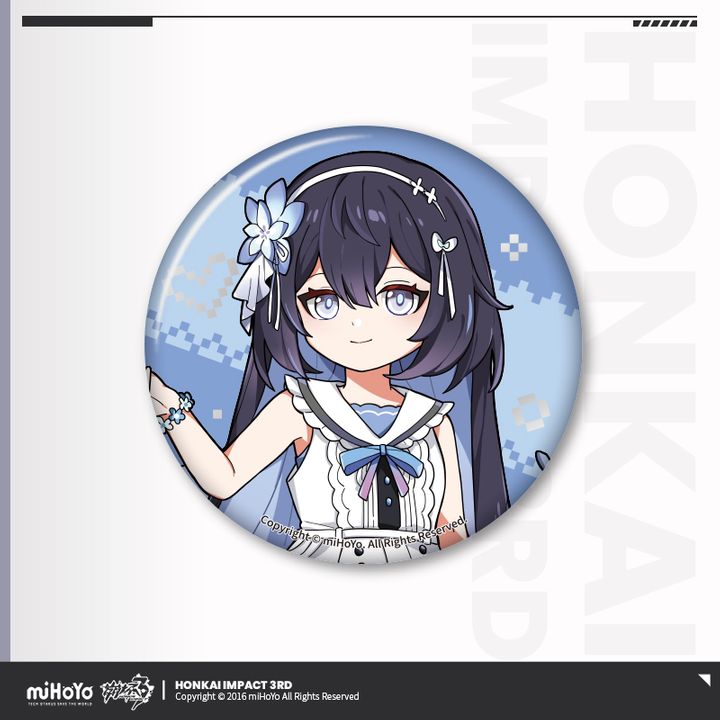 Herrscher Of Rebirth Little Tea Party Can Badge 58cm Honkai Impact