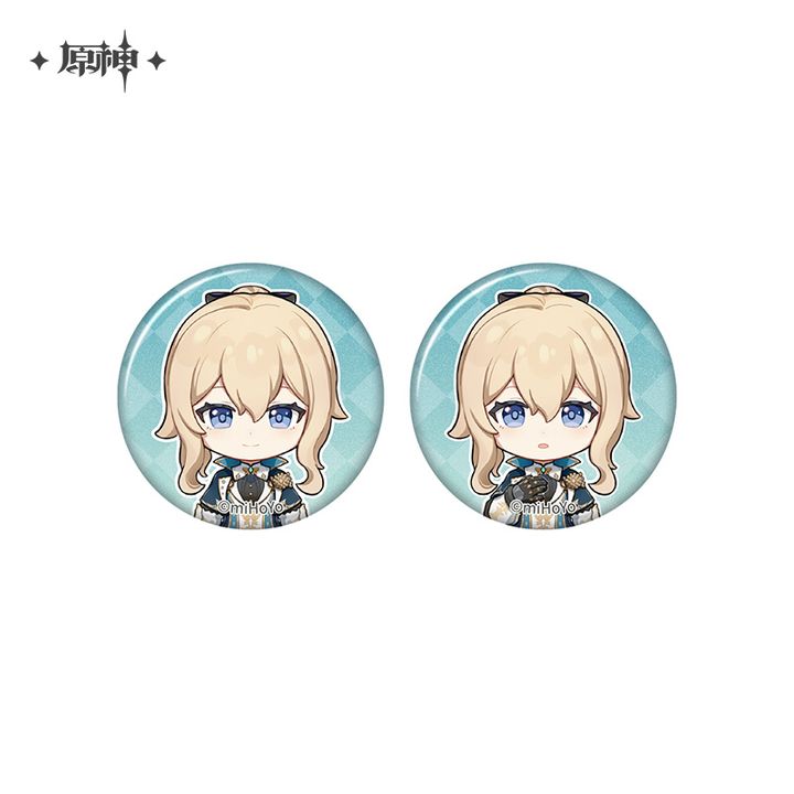 Jean Chibi Photo Reminiscing Theme Badge Set 38mm - Genshin Impact ...