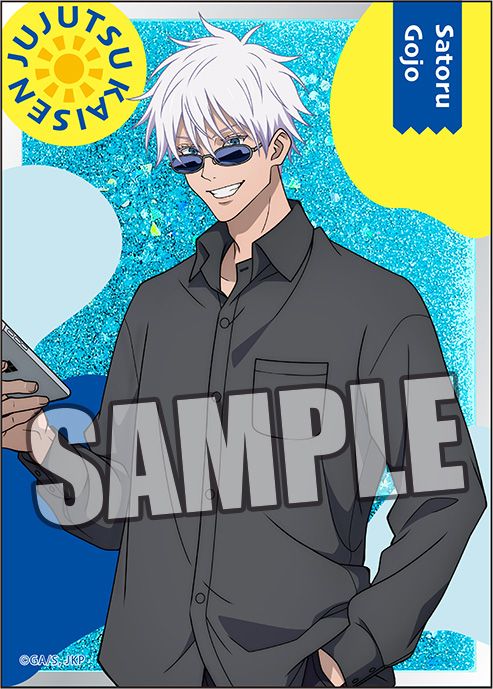 Jujutsu Kaisen Oil in Lame Acrylic Block Gojo Satoru Holiday Ver ...