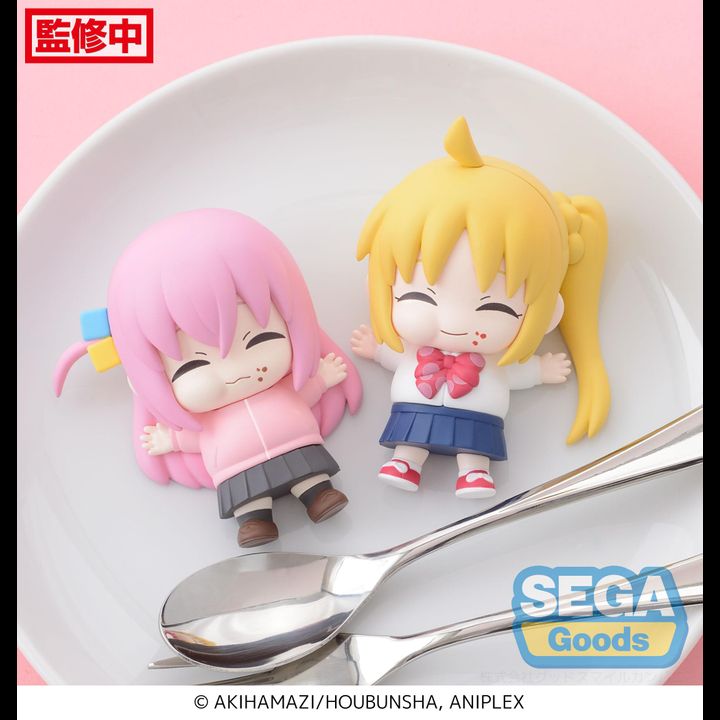 [Set of 2] Full and Happy Mascot Anime Bocchi The Rock! Mini Figure Vol ...