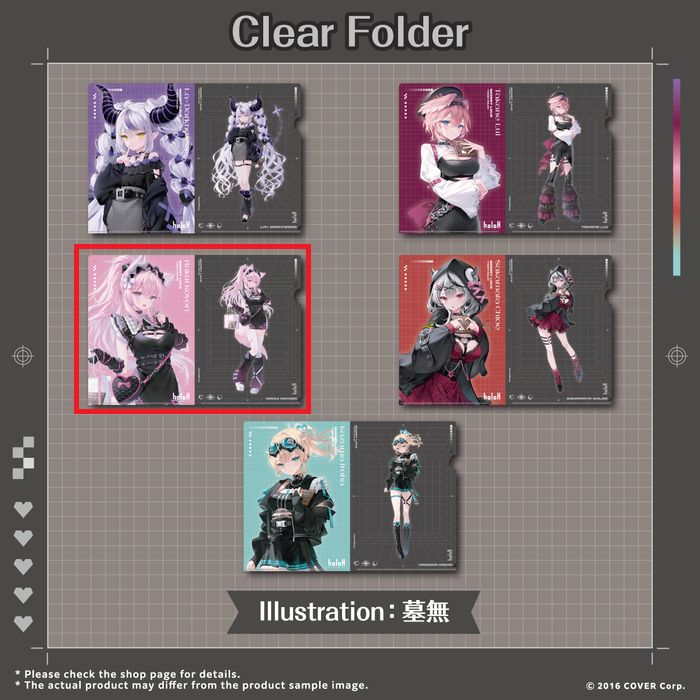 Hololive JP Secret Love-Token holoX Clear Folder - Hakui Koyori | Kyou ...