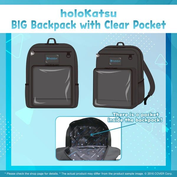 Holo-Katsu / Holokatsu Big Window Backpack (41x34cm) | Kyou Hobby Shop