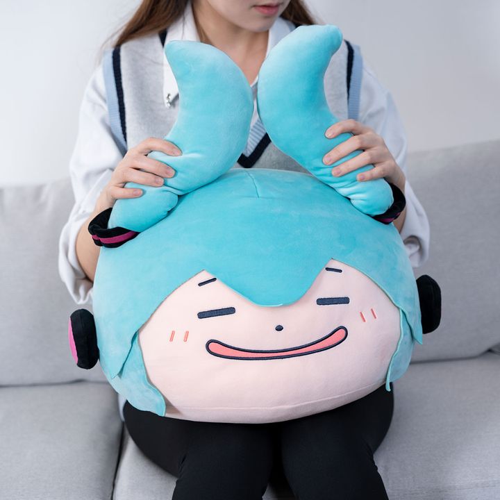 Hatsune Miku Pinch Face Series Pillow (40cm) | Kyou Hobby Shop