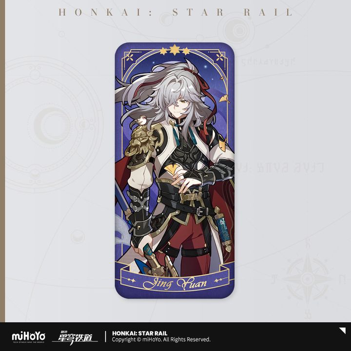 Jing Yuan Fable of the Stars Series Square Badge - Honkai: Star Rail ...