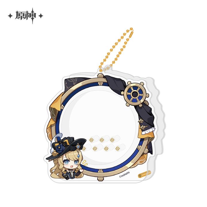 Navia Avatar Frame Series Acrylic Storage Cover (14cm) - Genshin Impact ...