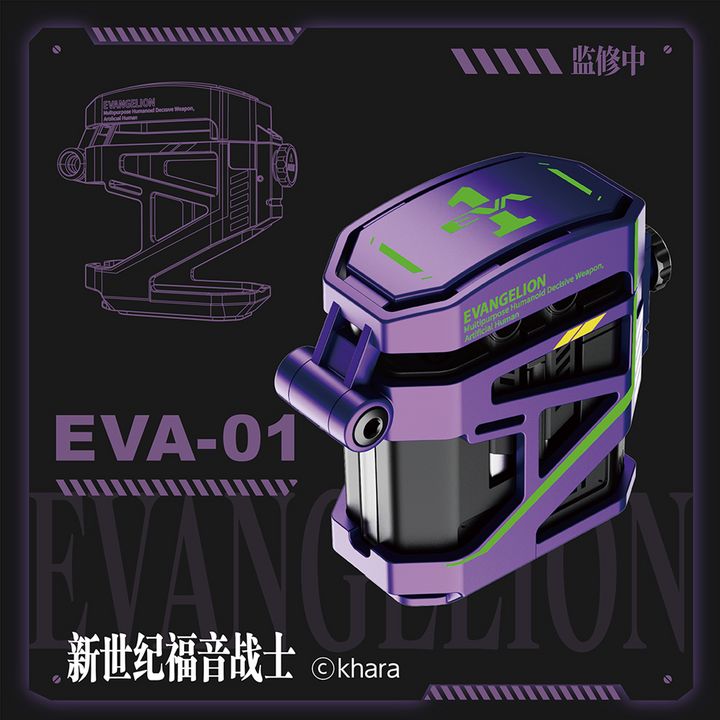 Bilipods EVA-01 Neon Genesis Evangelion TWS Wireless Buds Earphone ... Bilipods EVA-01 Neon Genesis Evangelion TWS Wireless Buds Earphone ...