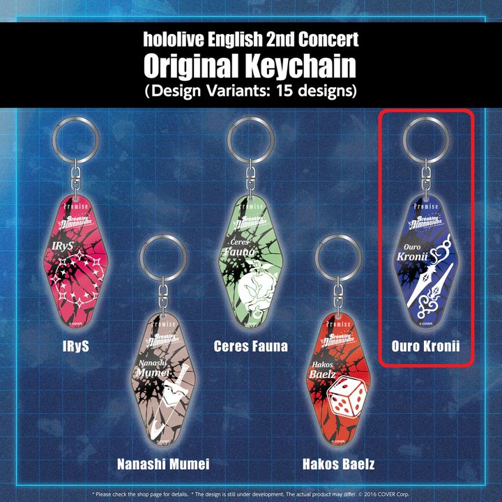hololive English Ouro Kronii 2nd Concert -Breaking Dimensions- Original ...