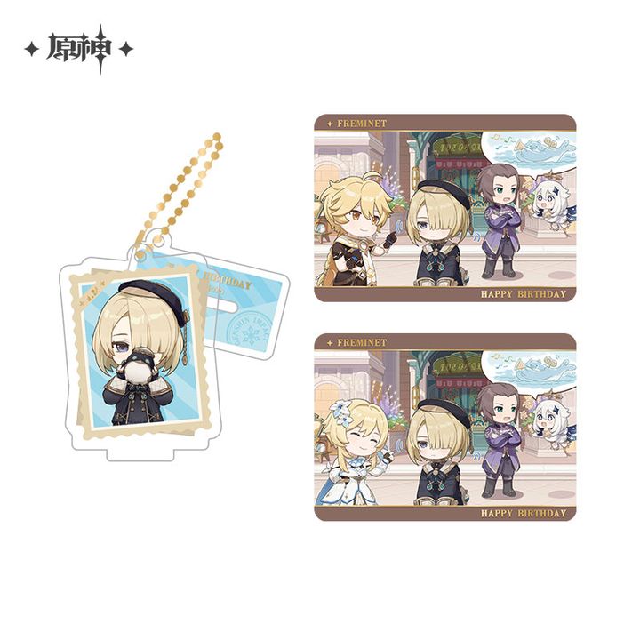 Freminet Chibi Photo Reminiscing Theme Acrylic Stand & Card Collection ...