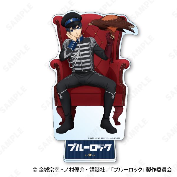 Blue Lock Big Acrylic Stand 1 Isagi Yoichi Napoleon Jacket x Hawk Vol ...