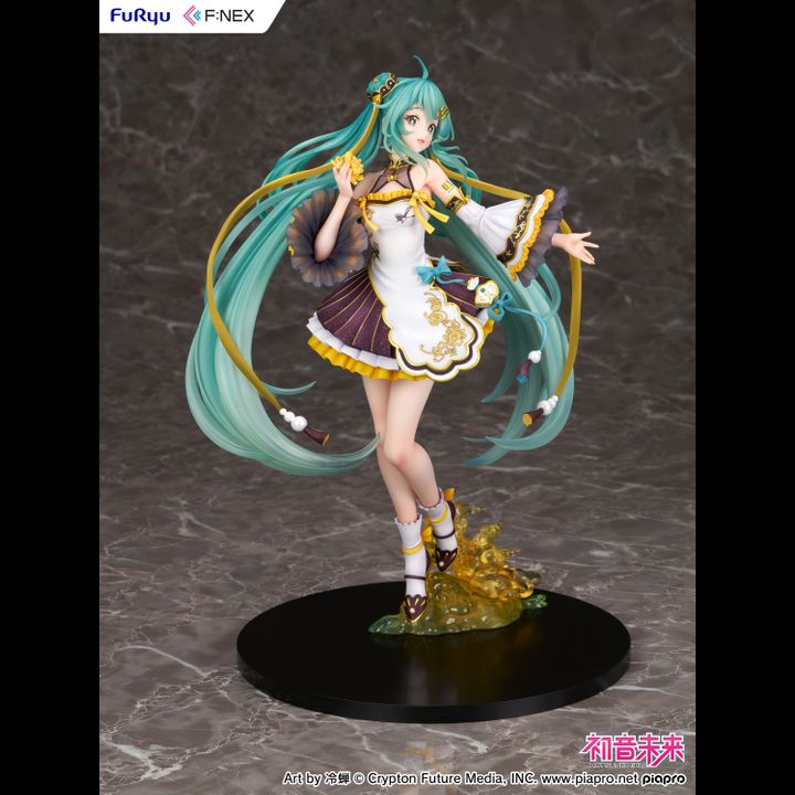 PVC Figure 1/7 Hatsune Miku - Autumn Night Ver. Vocaloid Illustration ...