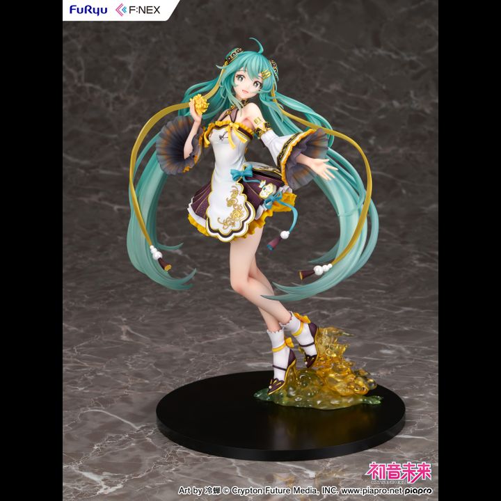 PVC Figure 1/7 Hatsune Miku - Autumn Night Ver. Vocaloid Illustration ...