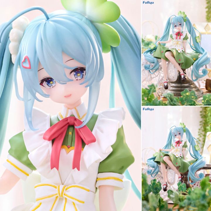 Noodle Stopper Figure Hatsune Miku - Four-leaf Clover Flower Fairy Ver ...
