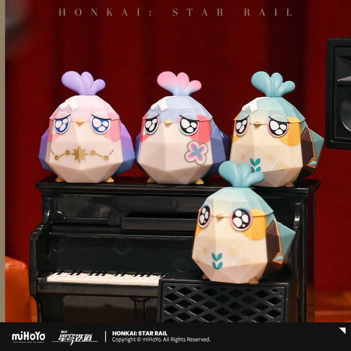 [REVIVE] [Set of 12] Honkai: Star Rail Origami Bird Trading Mini Figure ...