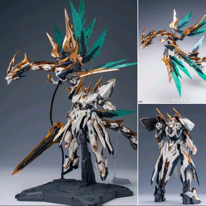 Model Kit EMP-01 Emperor Huang & MC-01 Ying Loong - Divine Armor Ver ...