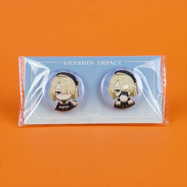 Freminet Chibi Photo Reminiscing Theme Badge Set (3,8cm) - Genshin ...