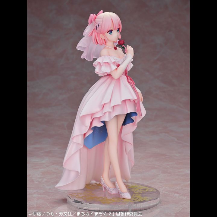 PVC Figure 1/7 Chiyoda Momo - Wedding Ver. Machikado Mazoku | Kyou ...
