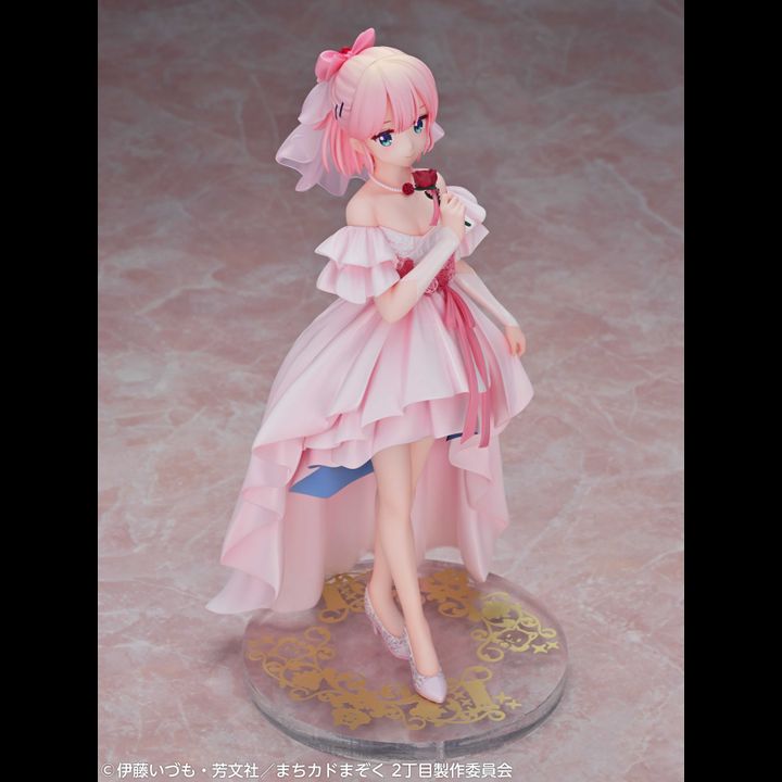 PVC Figure 1/7 Chiyoda Momo - Wedding Ver. Machikado Mazoku | Kyou ...