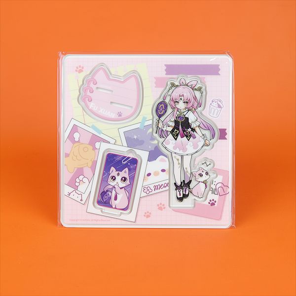 Fu Xuan Little Cat Series Acrylic Stand - Honkai: Star Rail (18cm ...