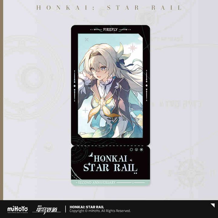 Firefly 2nd Anniversary Series Imitation Film Card - Honkai: Star Rail ...
