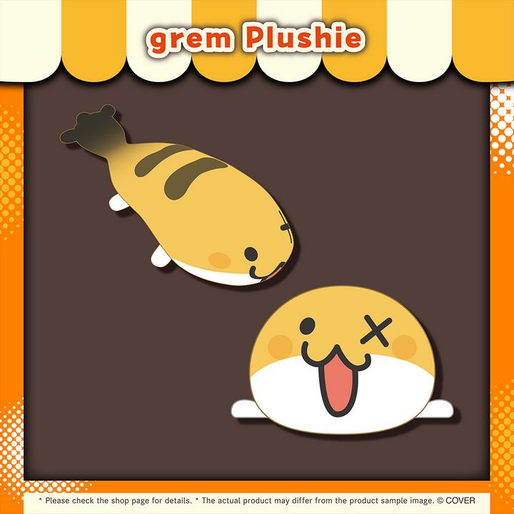 hololive English Gigi Murin 1st Anniversary Celebration grem Plushie ...