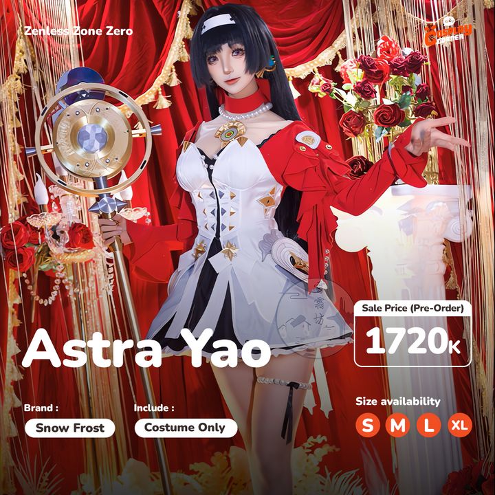 [PO] Snow Frost Astra Yao Cosplay Costume - Zenless Zero Zone (Size S/M ...