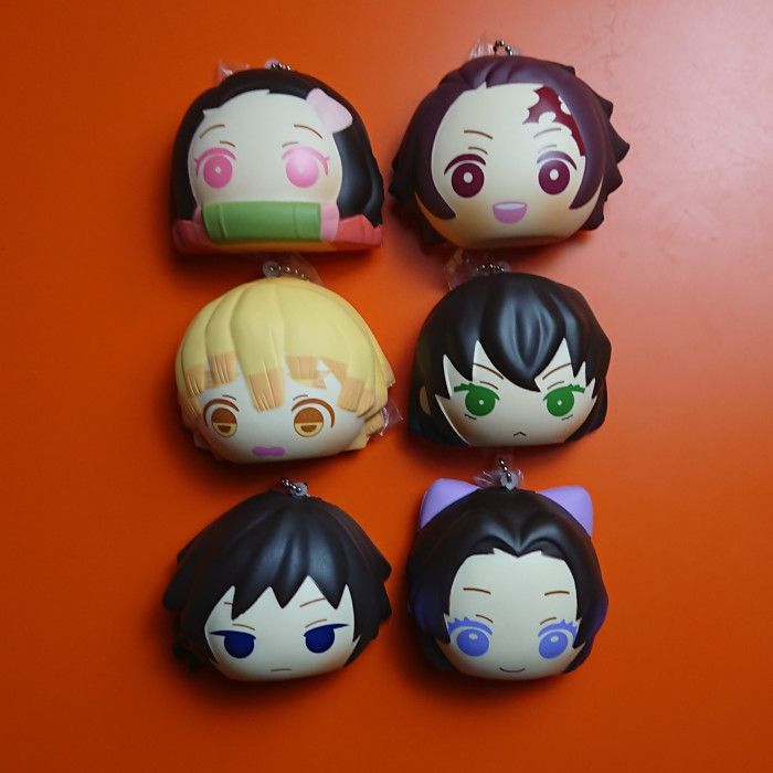 Fukafuka Squeeze Bread Demon Slayer: Kimetsu no Yaiba [SET OF 6] | Kyou ...