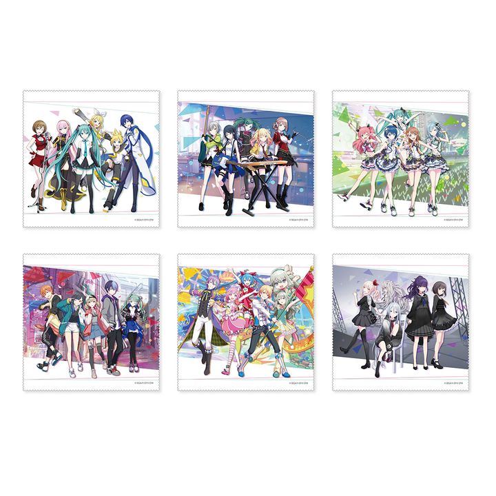 (Set of 6) Project SEKAI Colorful Stage! feat. Hatsune Miku Microfiber ...
